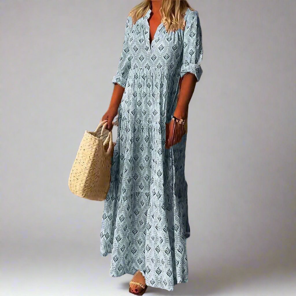 Maureen | Stylish Boho Maxi Dress – Harper & Sage